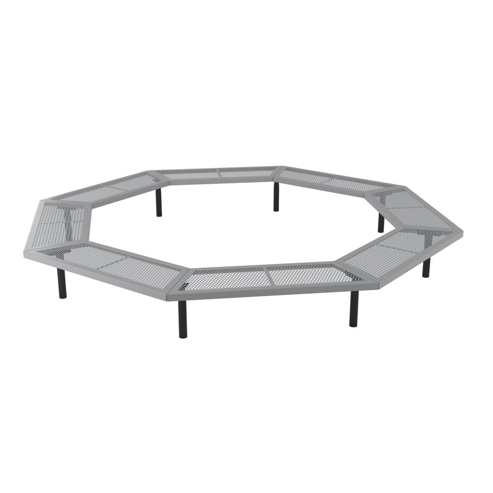 Geometric Polygon Shapes Outdoor Park Benches by Webcoat - AAA State of ...