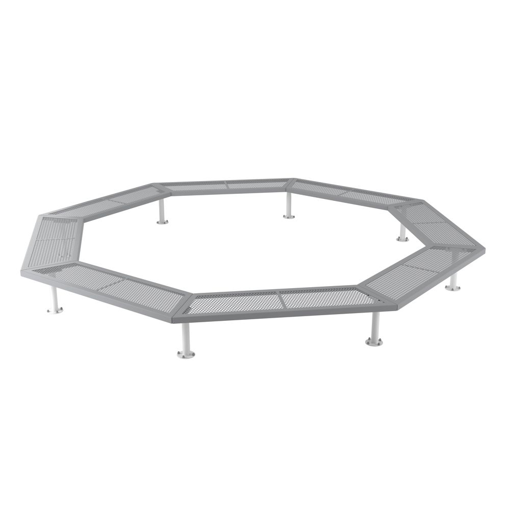 Geometric Polygon Shapes Outdoor Park Benches by Webcoat - AAA State of ...