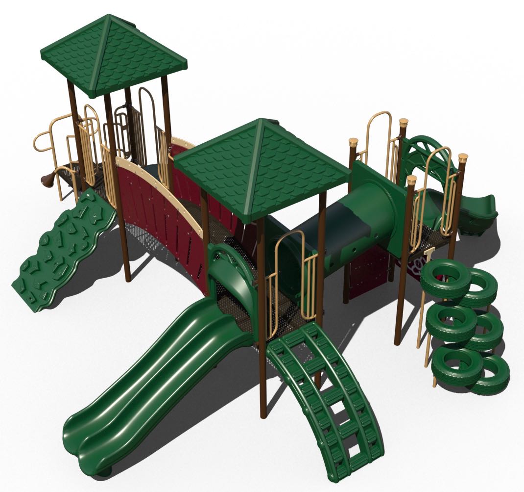 Natural Wilderness Playground Structure by Sii - AAA State of Play