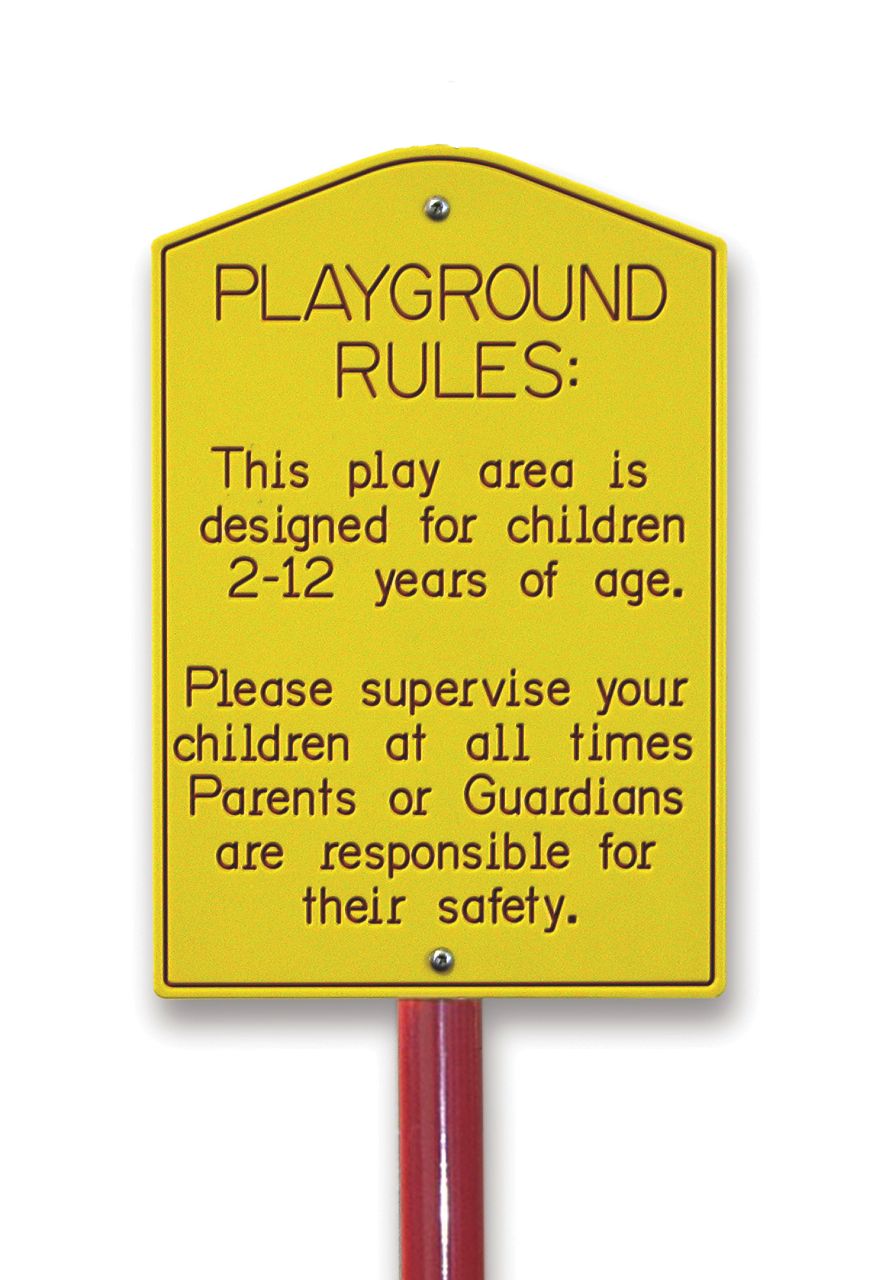 Age Appropriate Sign by Childforms - Signs & Site Amenities for ...